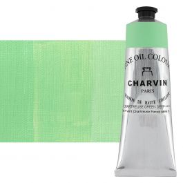 Charvin Fine Oil Paint, Chartreuse Green Deep - 150ml | Jerry's Artarama