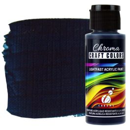 Chroma Acrylic Craft Paint - Outer Space, 2oz Bottle | Jerry's Artarama