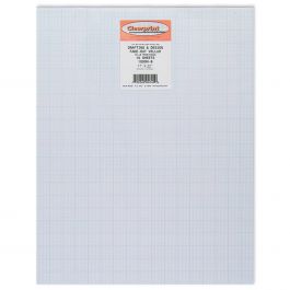 Clearprint 1000H Vellum Transparent 8" x 8" Grid Sheets 17 x 22 ...