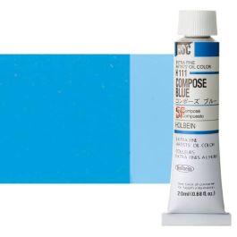 Holbein Extra-Fine Artists' Oil Color 20 ml Tube - Compose Blue | Jerry ...