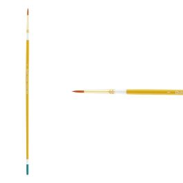 Creative Mark Qualita Golden Taklon Long Handle Brush Round #1 | Jerry ...