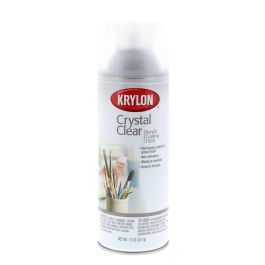 Krylon Acrylic Crystal Clear Spray Gloss, 11oz Can | Jerry's Artarama