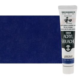 Turner Artist Acryl Gouache - Japanesque Deep Blue, 20ml | Jerry's Artarama