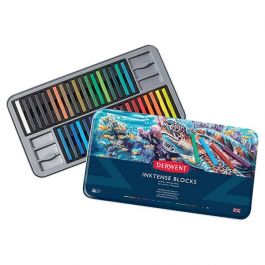 Derwent Inktense Blocks Set of 36 - Assorted Colors | Jerry's Artarama