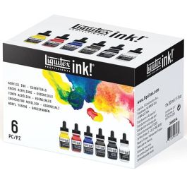 Liquitex Professional Acrylic Ink Essential (Set of 6) | Jerry's Artarama