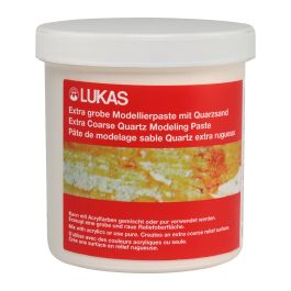 LUKAS Acrylic Medium - Extra Course Quartz Modeling Paste, 250ml ...