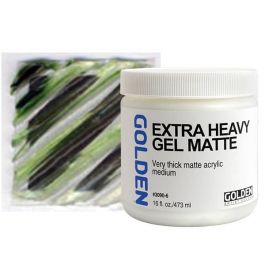 GOLDEN Acrylic Heavy Gel Matte 16 oz | Jerry's Artarama