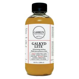 Gamblin Galkyd Medium Lite No.2, 8 oz Bottle | Jerry's Artarama
