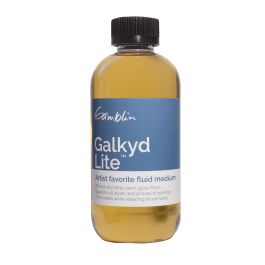 Gamblin Galkyd Medium Lite No.2, 8 oz Bottle | Jerry's Artarama