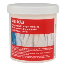 LUKAS Acrylic Medium - Gloss Impasto Painting Gel, 250ml | Jerry's Artarama