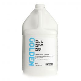 GOLDEN Matte Medium, 1 Gallon Jug (128oz) | Jerry's Artarama