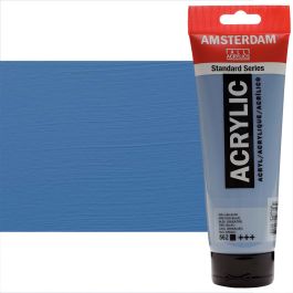 Amsterdam Standard Series Acrylic Paint - Greyish Blue, 250ml Tube ...
