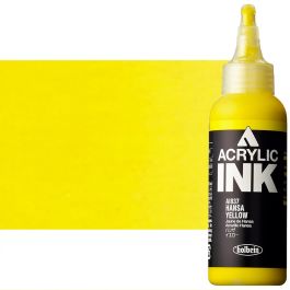Holbein Acrylic Ink - Hansa Yellow, 100ml | Jerry's Artarama
