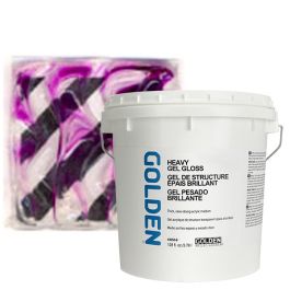 GOLDEN Acrylic Gel Mediums Heavy Gel Gloss 1 Gallon | Jerry's Artarama
