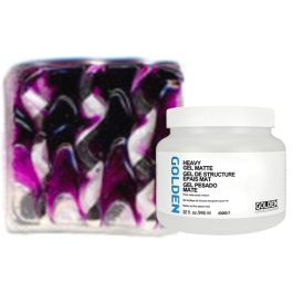 GOLDEN Acrylic Gel Mediums Heavy Gel Matte 32 oz | Jerry's Artarama