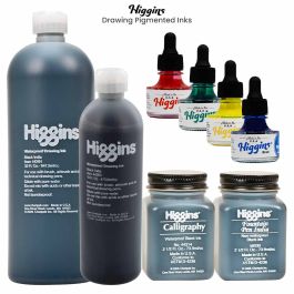 Higgins Drawing Pigmented Inks | Jerry's Artarama