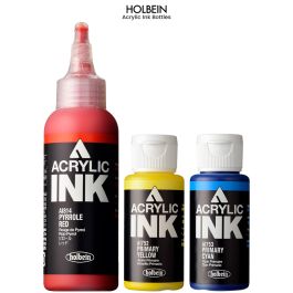 Holbein Acrylic Inks - 100ml & 30ml Bottles | Jerry's Artarama