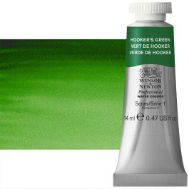 Winsor & Newton Professional Watercolour - Hooker's Green, 14ml Tube ...