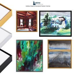 Illusions Aluminum Floater Frames | Jerry's Artarama