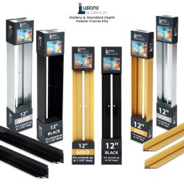 Illusions Aluminum Floater Frame Kit Pairs | Jerry's Artarama