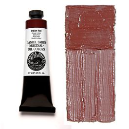 Daniel Smith Oil Colors - Indian Red, 37 ml Tube | Jerry's Artarama