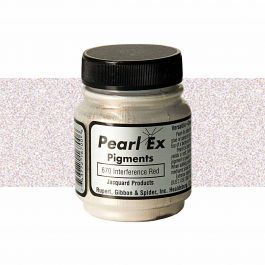 Jacquard Pearl-Ex Powder Pigment - Interference Red .5oz | Jerry's Artarama