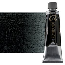 Rembrandt Extra-Fine Artists' Oil Paint - Ivory Black, 150ml Tube ...
