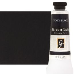 Richeson Casein Artist Colors Ivory Black 37 ml | Jerry's Artarama