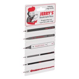 Jerry’s Bookmark Pens, Black Ink, Pack of 6 | Jerry's Artarama