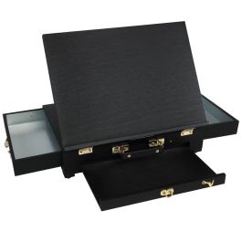 Jullian Capri Pochade Box, Black | Jerry's Artarama