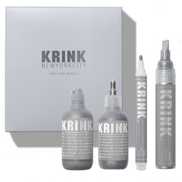 Krink Alcohol Paint Marker Silver Box Set of 4 | Jerry's Artarama