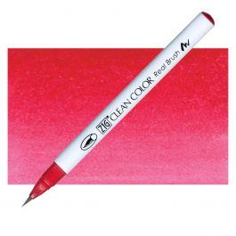 Kuretake Zig Clean Color Brush Marker Geranium Red | Jerry's Artarama