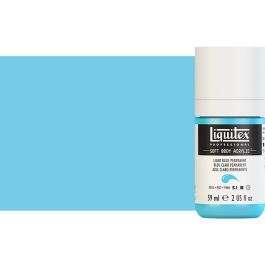 Liquitex Professional Soft Body Acrylic 2oz Light Blue Permanent ...