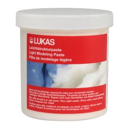 LUKAS Acrylic Medium - Light Modeling Paste, 250ml | Jerry's Artarama