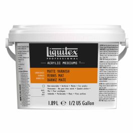 Liquitex Acrylic Matte Varnish, 1/2 Gallon Bucket | Jerry's Artarama