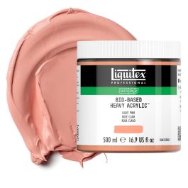 Liquitex Bio-Based Heavy Acrylic - Light Pink, 500ml Jar | Jerry's Artarama