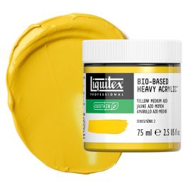 Liquitex Bio-Based Heavy Acrylic - Yellow Medium Azo, 75ml Jar | Jerry ...