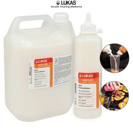 Acrylic Pouring Liquid Mediums by LUKAS | Jerry's Artarama