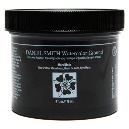 Daniel Smith Watercolor Ground - Mars Black, 4oz | Jerry's Artarama