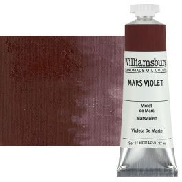 Williamsburg Handmade Oil Paint - Mars Violet, 37ml Tube | Jerry's Artarama