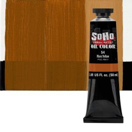 Soho Artist Oil Color Mars Yellow, 50ml Tube | Jerry's Artarama