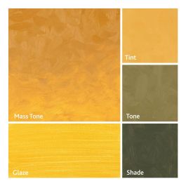 Tusc & Pine Artist Oil Color - Mars Yellow, 150ml Tube | Jerry's Artarama
