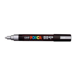 POSCA Acrylic Paint Marker - Metallic Silver, Medium Tip (1.8-2.5 mm ...