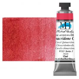 Michael Harding Watercolor - Quinacridone Coral, 15ml Tube | Jerry's ...