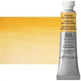 Winsor & Newton Professional Watercolor - Naples Yellow Deep, 5ml Tube ...
