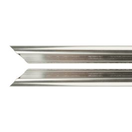 Basic Metal Sectional Frame Pair of 8" - Shiny Silver | Jerry's Artarama