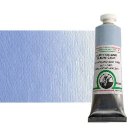 Old Holland Oil Color, Old Holland Blue Grey, 40ml Tube | Jerry's Artarama