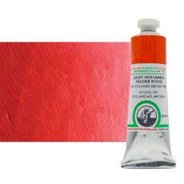 Old Holland Oil Color, Old Holland Bright Red, 40ml Tube | Jerry's Artarama