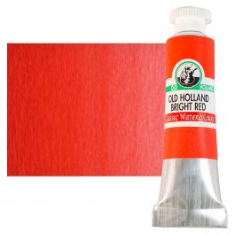Old Holland Classic Watercolor 18 ml Tube - Old Holland Bright Red ...