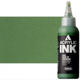 Holbein Acrylic Ink - Oxide Of Chromium, 100ml | Jerry's Artarama
